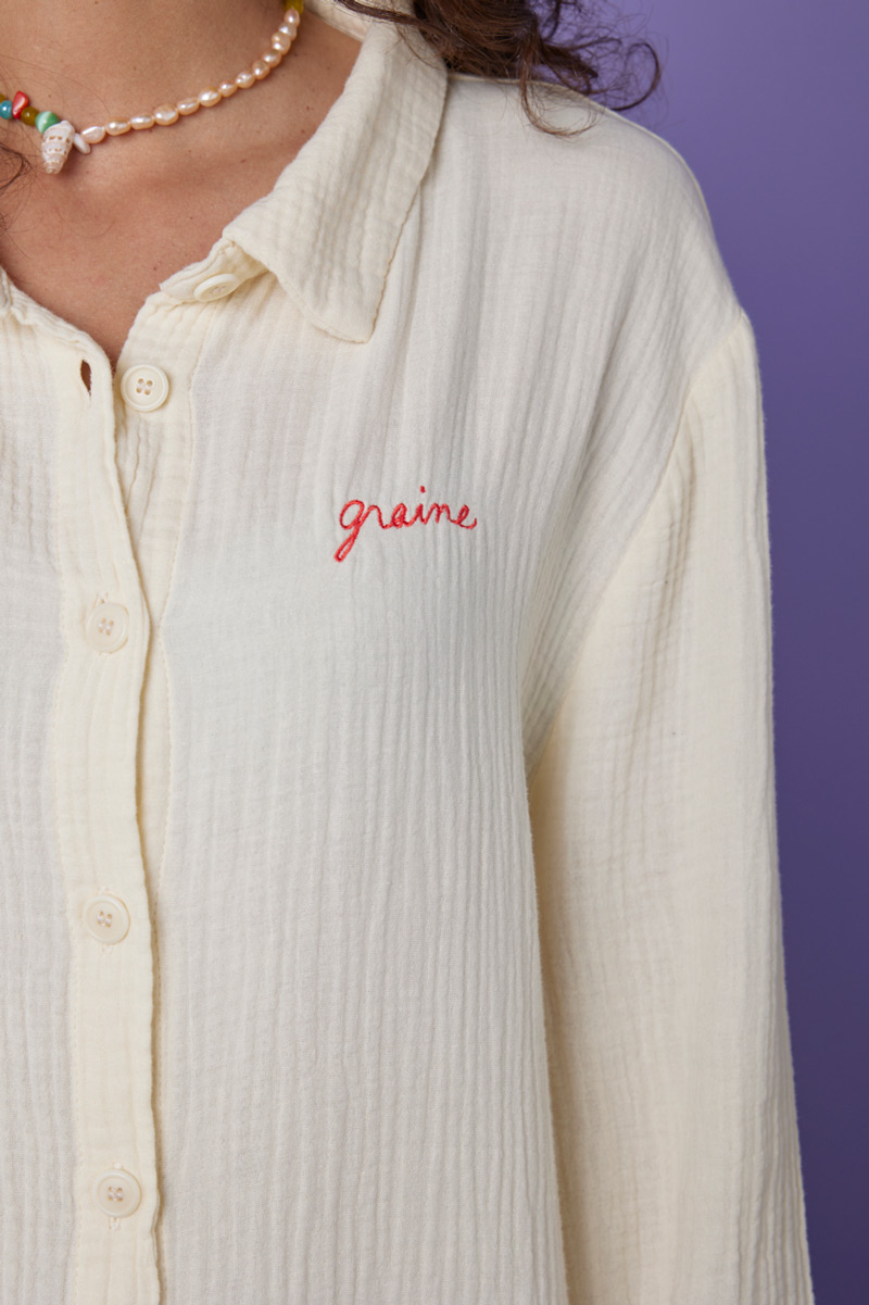 Robe Pinède - Winter White - Robes - Graine Clothing