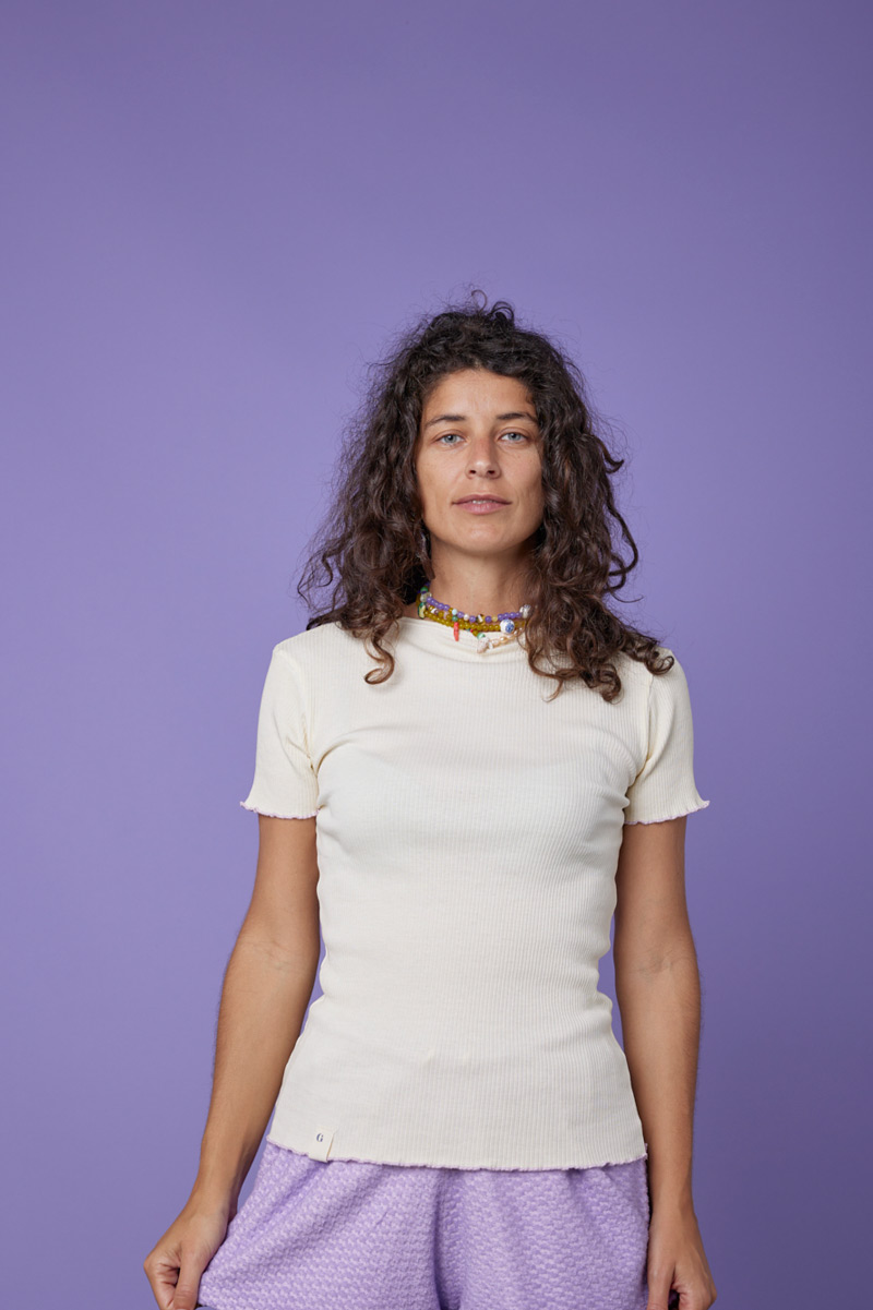 T-Shirt Capucine - Winter White - Tee-shirts - Graine Clothing